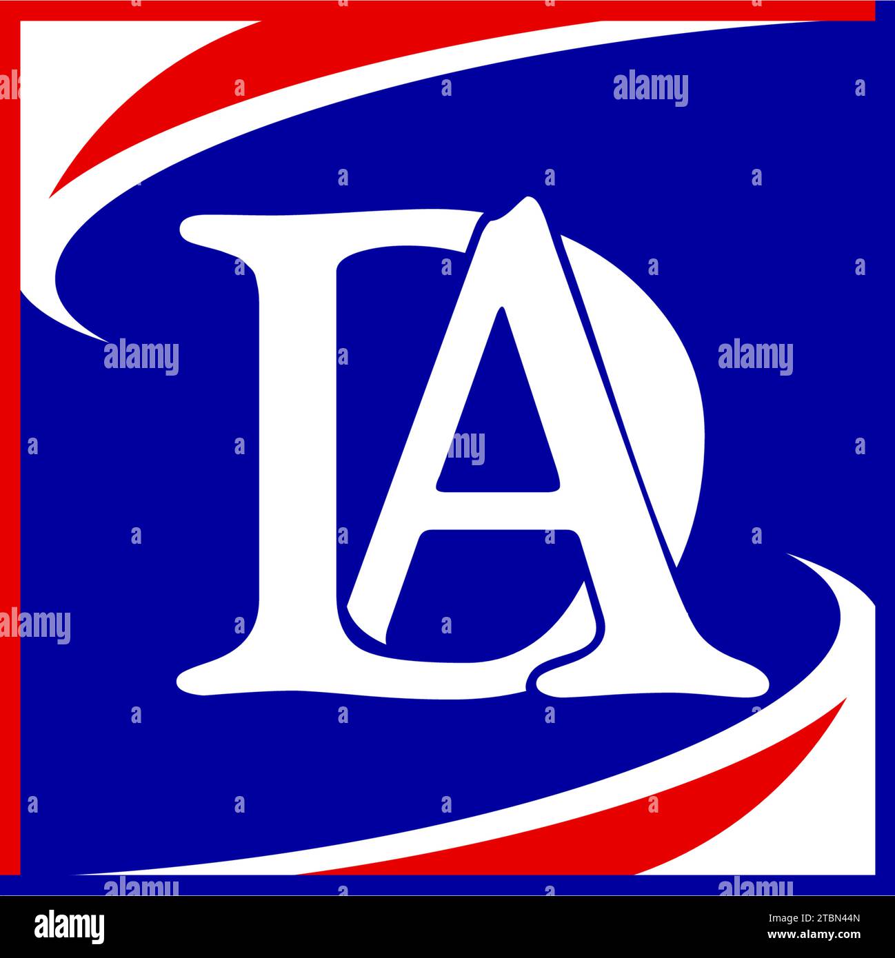 DA logo initial letter design template illustration Stock Vector Image ...