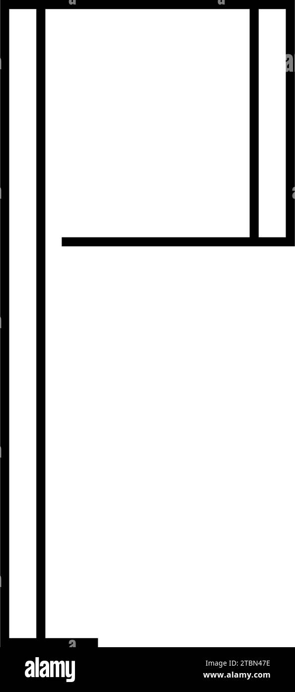 P Letter Logo Initial Line Art Outline Monoline Vector Stock Vector ...