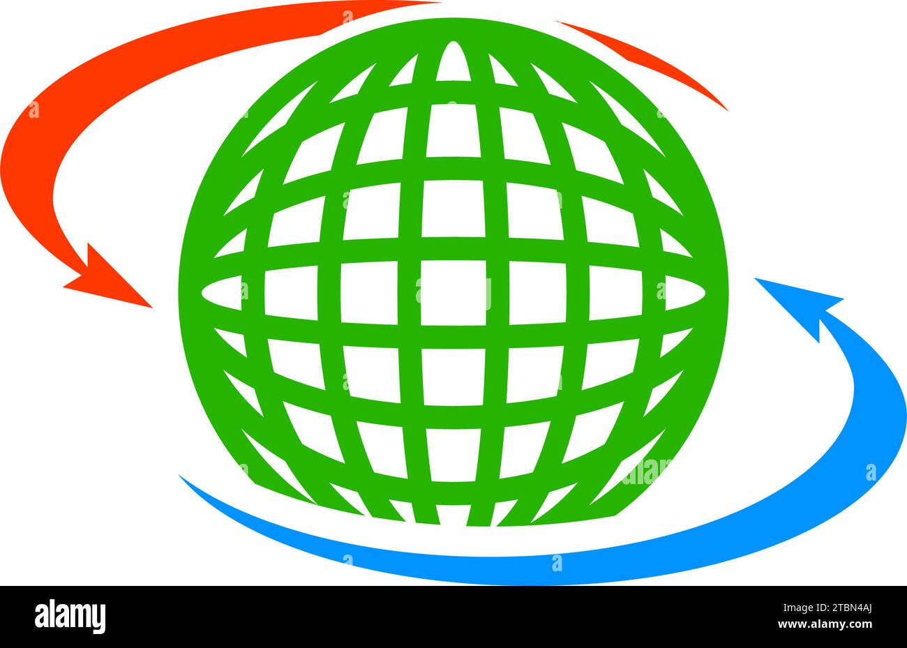 Global sphere share design Cut Out Stock Images & Pictures - Alamy