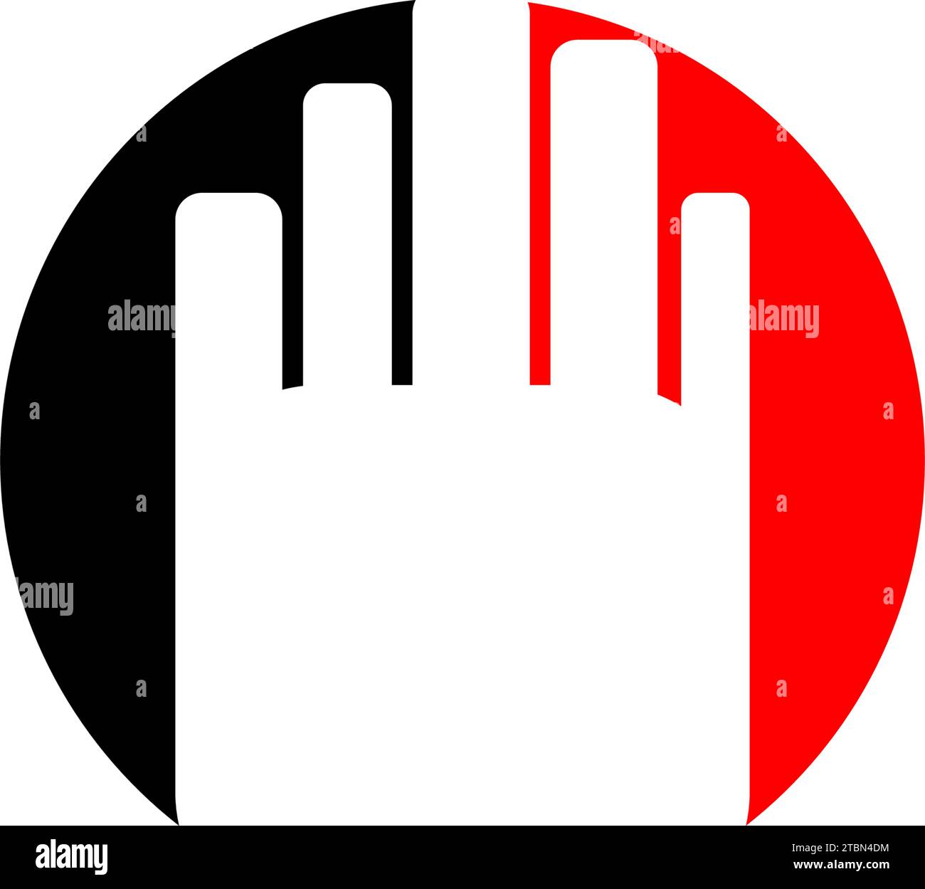 Stop Hand Logo Vector Stock Vector Image & Art - Alamy