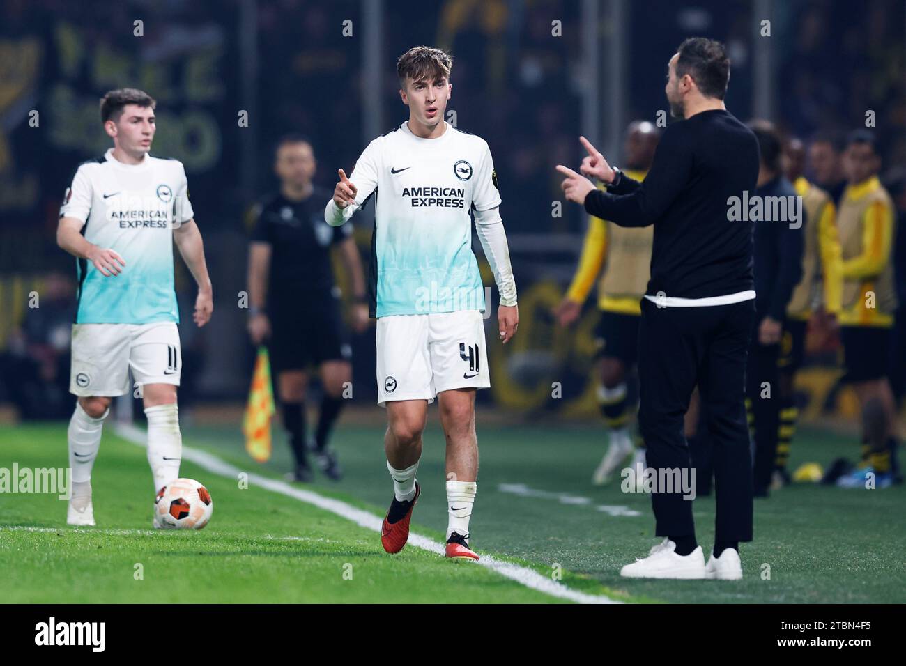 Athens, Greece. Credit: D. 30th Nov, 2023. Jack Hinshelwood (Brighton ...