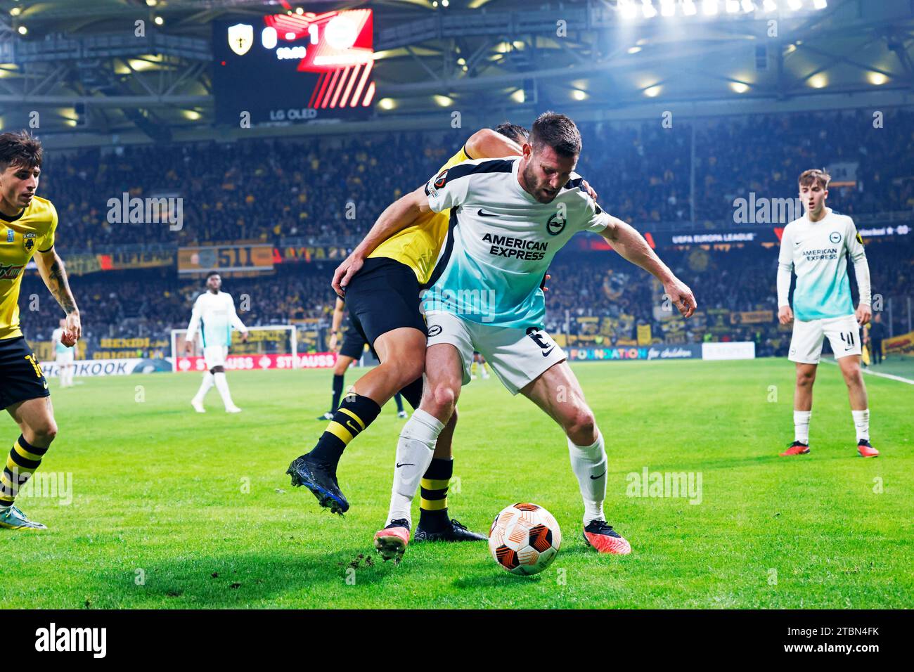 Athens, Greece. Credit: D. 30th Nov, 2023. James Milner (Brighton ...