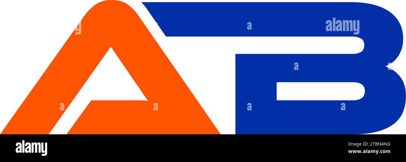 Initial AB Letter Logo Design Stock Vector Image & Art - Alamy