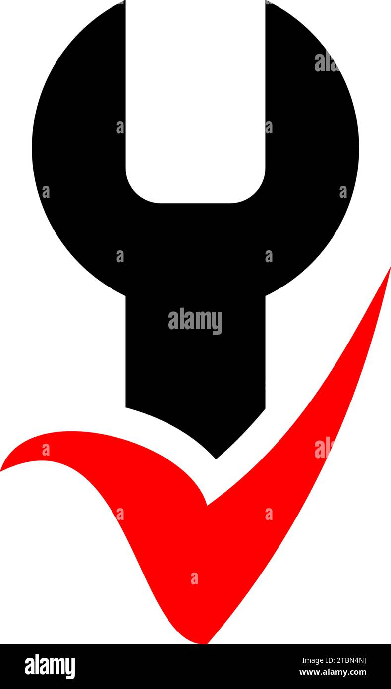 Check Repair Logo Icon Design Stock Vector Image & Art - Alamy