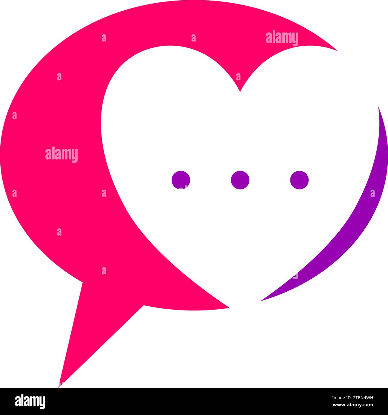 Love Chat Talk Love Logo Design Template Stock Vector Image & Art - Alamy