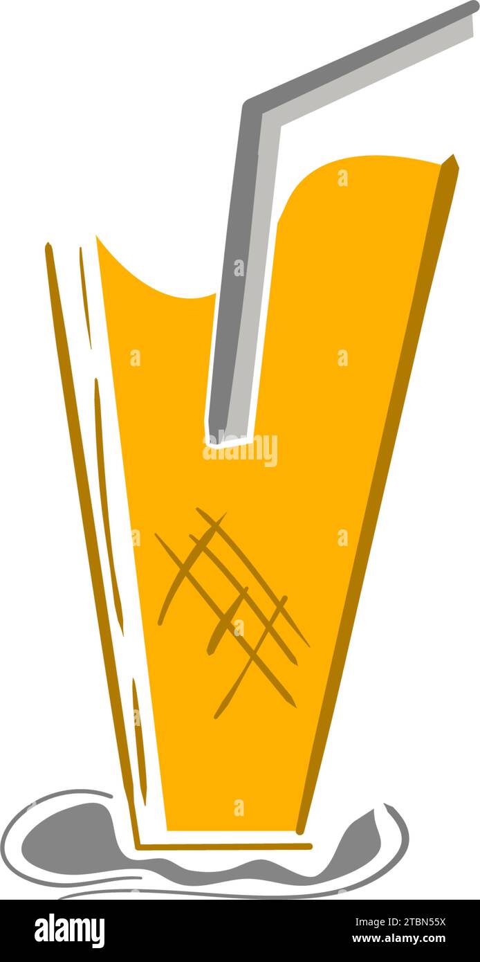 Fruit vegetable juice in Stock Vector Images - Alamy