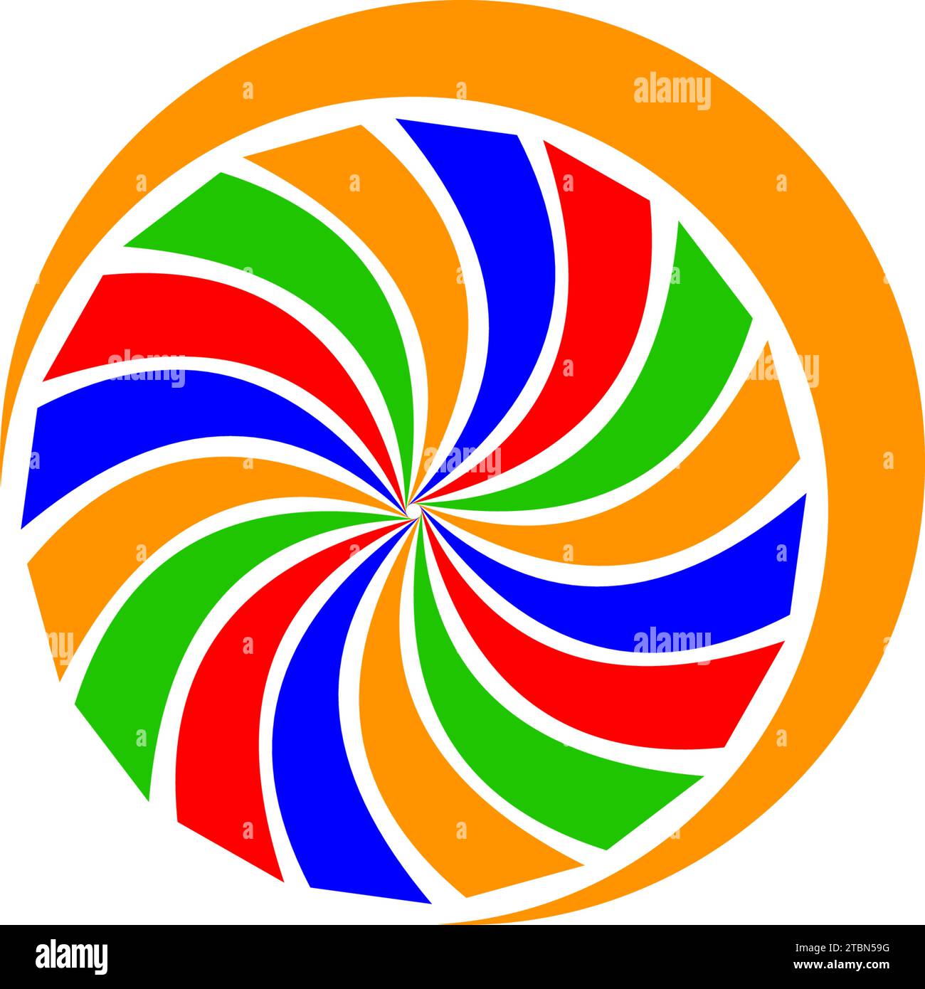 abstract spiral logo Design Stock Vector Image & Art - Alamy