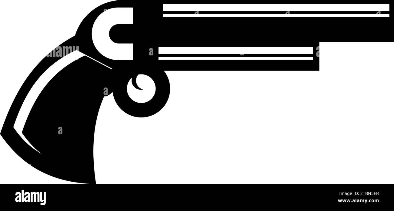 Guns logo template Stock Vector Image & Art - Alamy