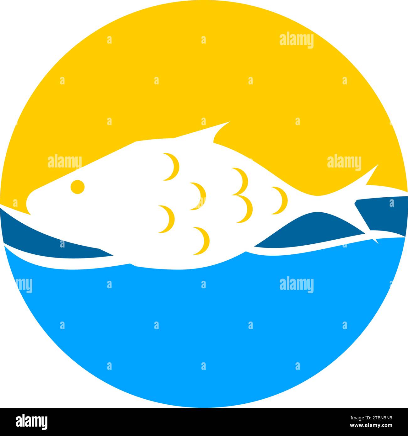 Fish Vector Logo Template Stock Vector Image & Art - Alamy