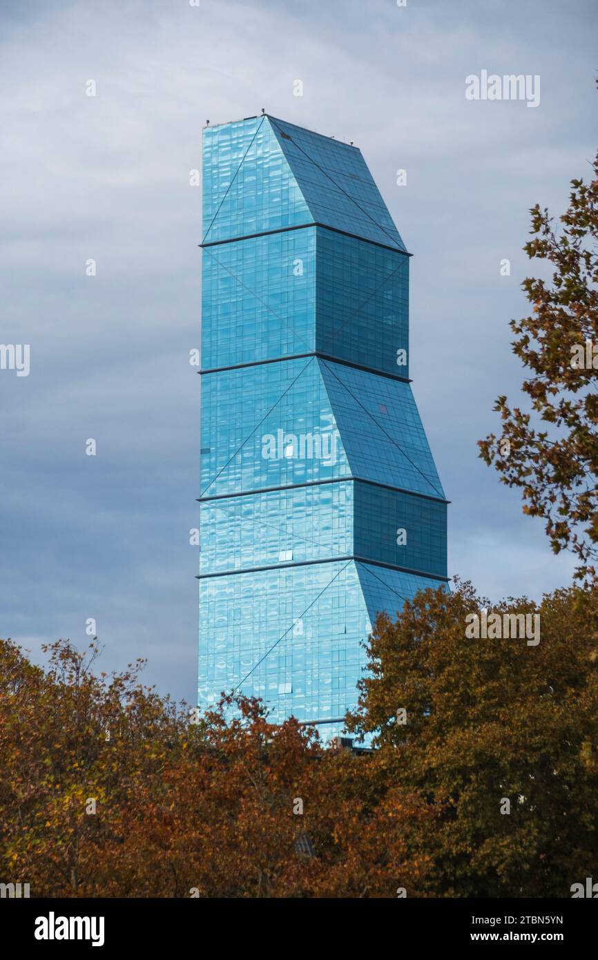 Glass skyscraper in center of Tbilisi , Georgia Stock Photo - Alamy