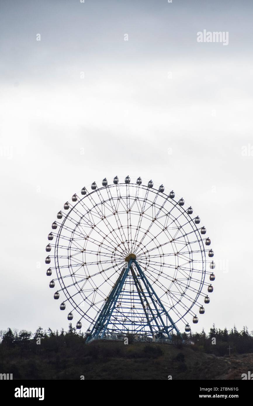 the ferris wheel in tbilisi , Georgia Stock Photo - Alamy