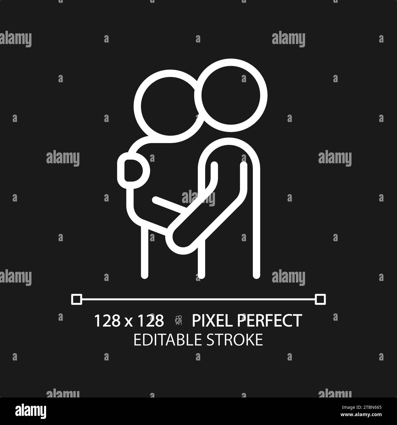 2D thin linear simple white caretaking icon Stock Vector Image & Art ... 2D thin linear simple white caretaking icon Stock Vector Image & Art ...