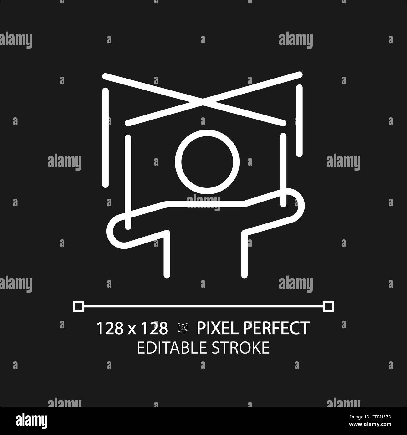 2D thin linear simple white manipulation icon Stock Vector Image & Art ... 2D thin linear simple white manipulation icon Stock Vector Image & Art ...