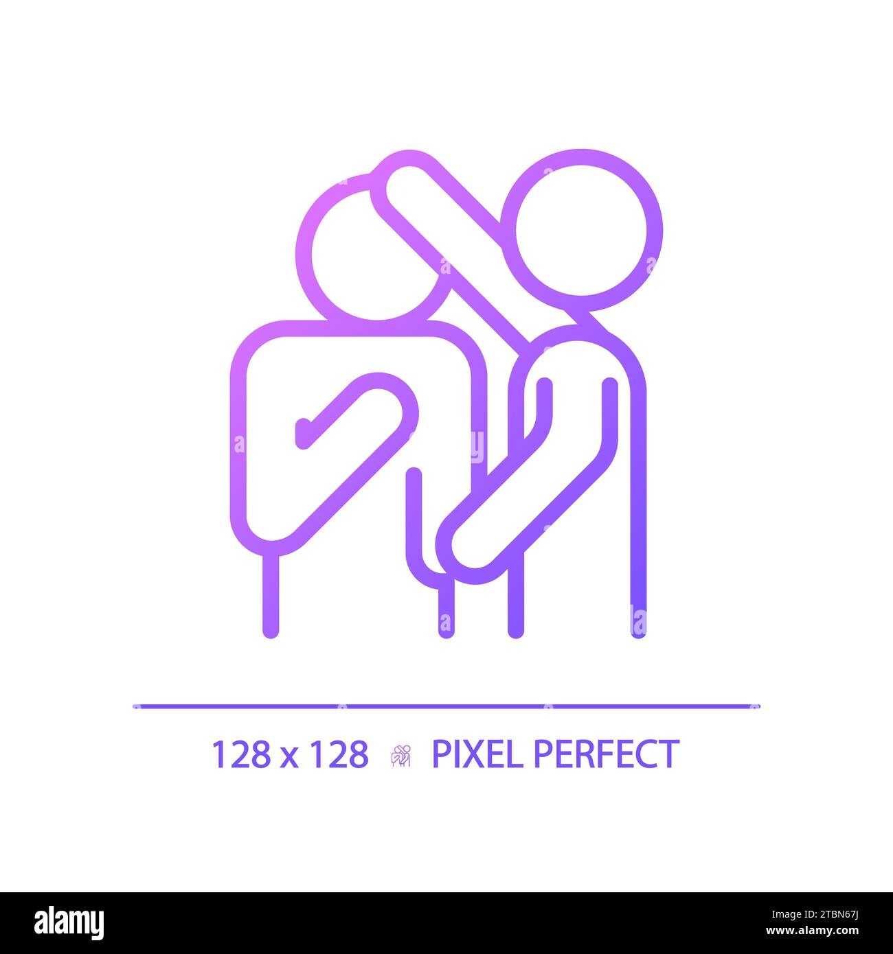 2D thin linear simple gradient empathy icon Stock Vector Image & Art ... 2D thin linear simple gradient empathy icon Stock Vector Image & Art ...