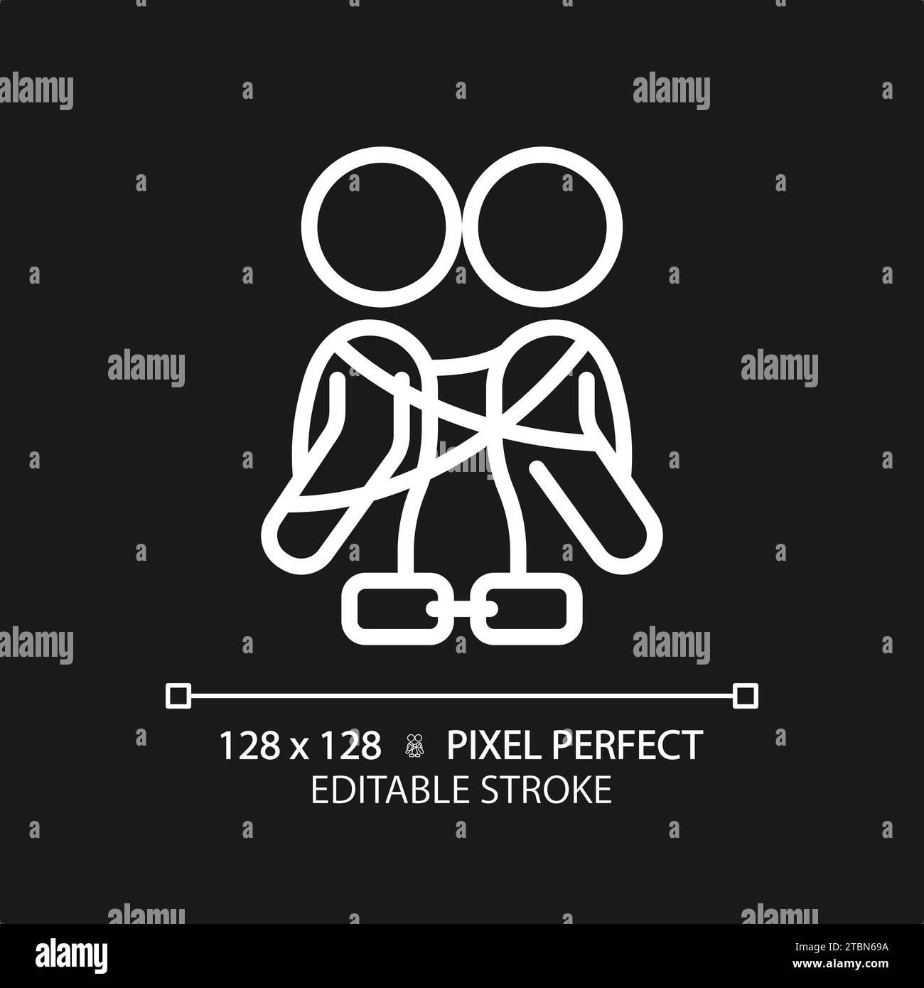 2D thin linear simple white codependency icon Stock Vector Image & Art ... 2D thin linear simple white codependency icon Stock Vector Image & Art ...