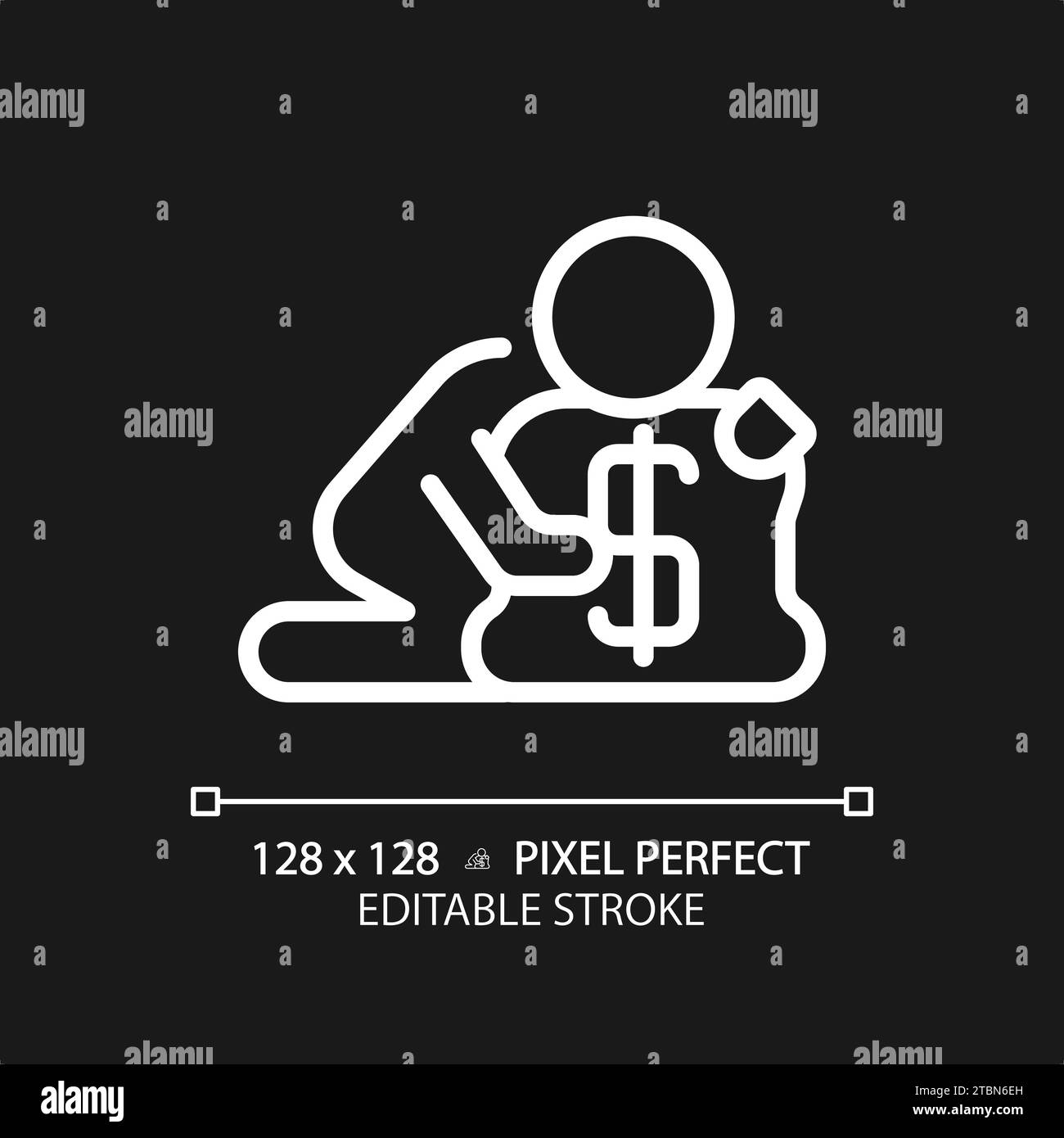 2D thin linear simple white greed icon Stock Vector Image & Art - Alamy 2D thin linear simple white greed icon Stock Vector Image & Art - Alamy