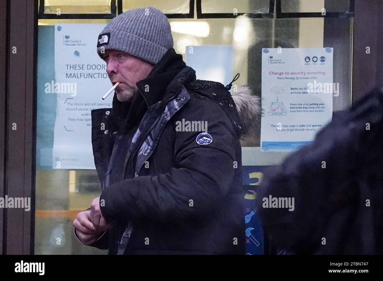 Gary Stevens outside Derby Crown Court for sentencing after he plead ...
