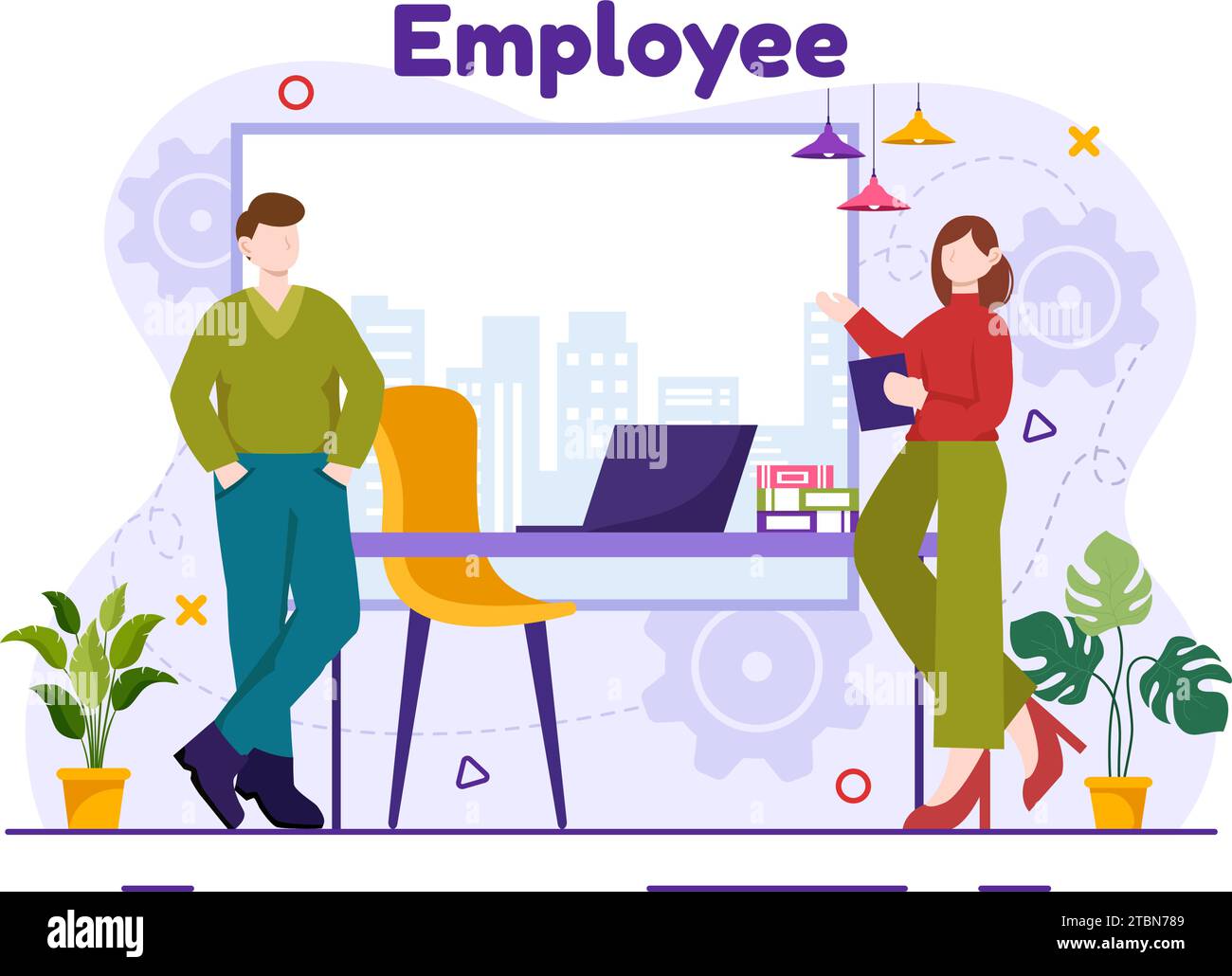 Recognition for team cartoon hi-res stock photography and images - Alamy