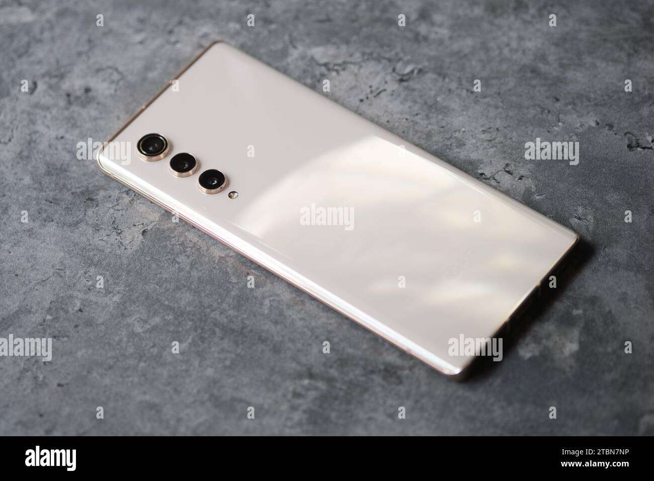 HCMC, VN - Nov 2023. LG Velvet 2 Pro smartphone Stock Photo - Alamy