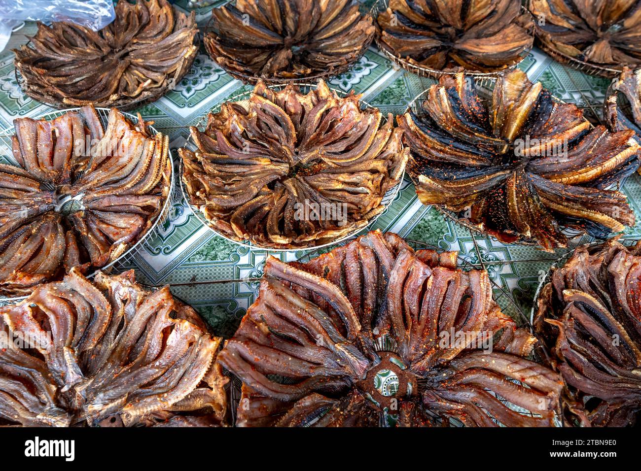 Dried fish. Make to Dried fish Stock Photo - Alamy