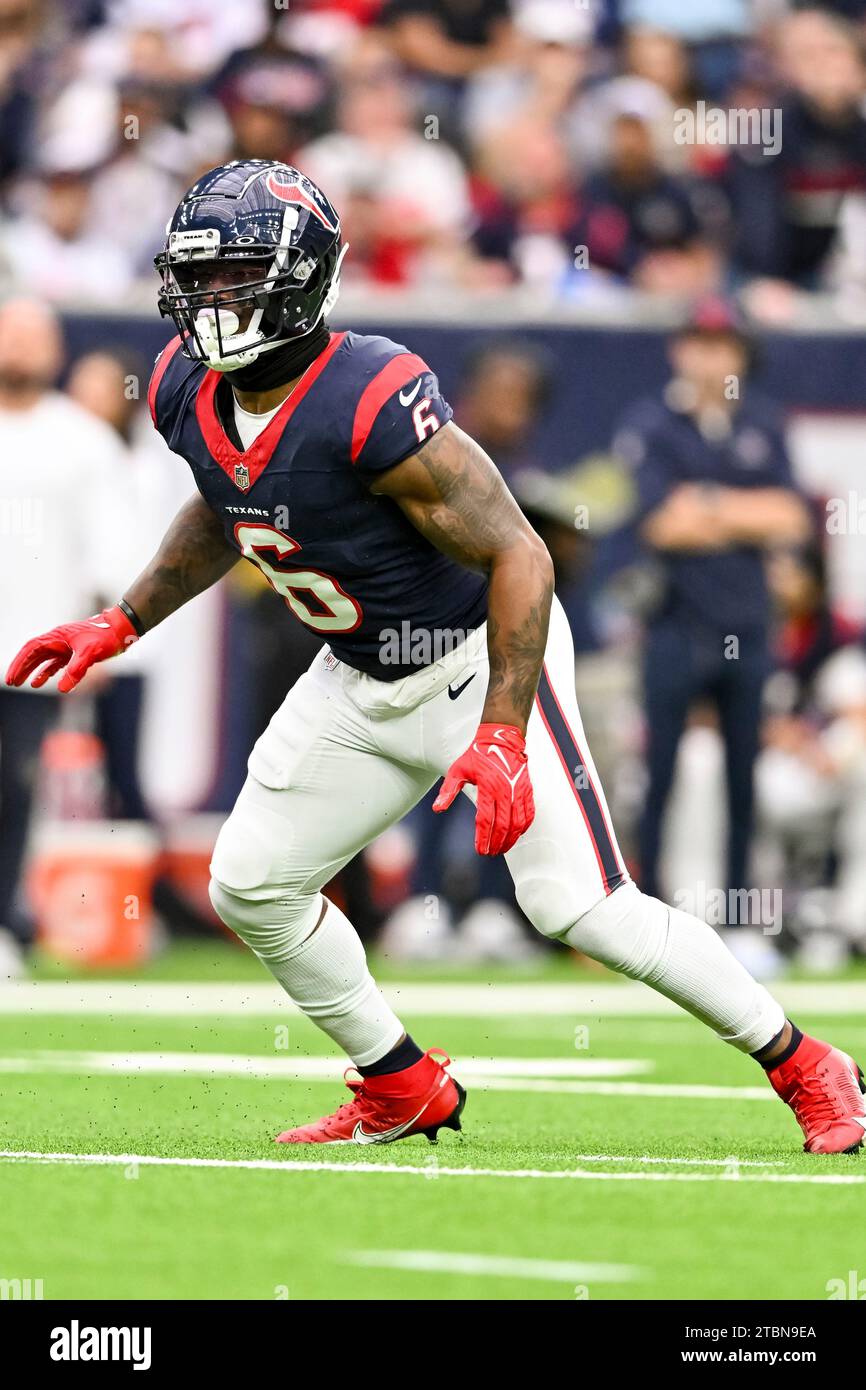 Houston Texans linebacker Denzel Perryman (6) in action against Denver ...