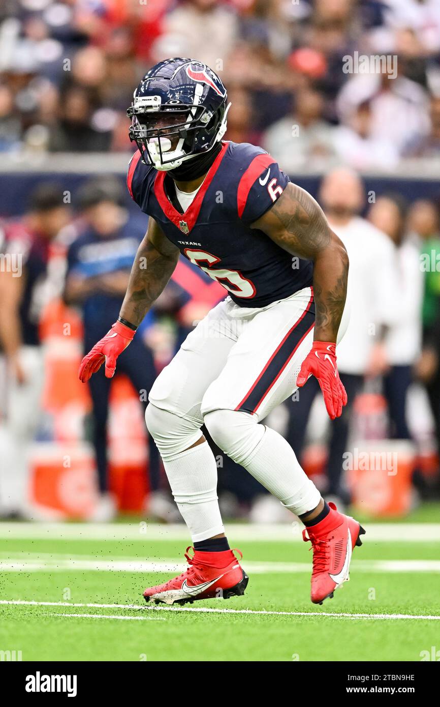 Houston Texans linebacker Denzel Perryman (6) in action against Denver ...