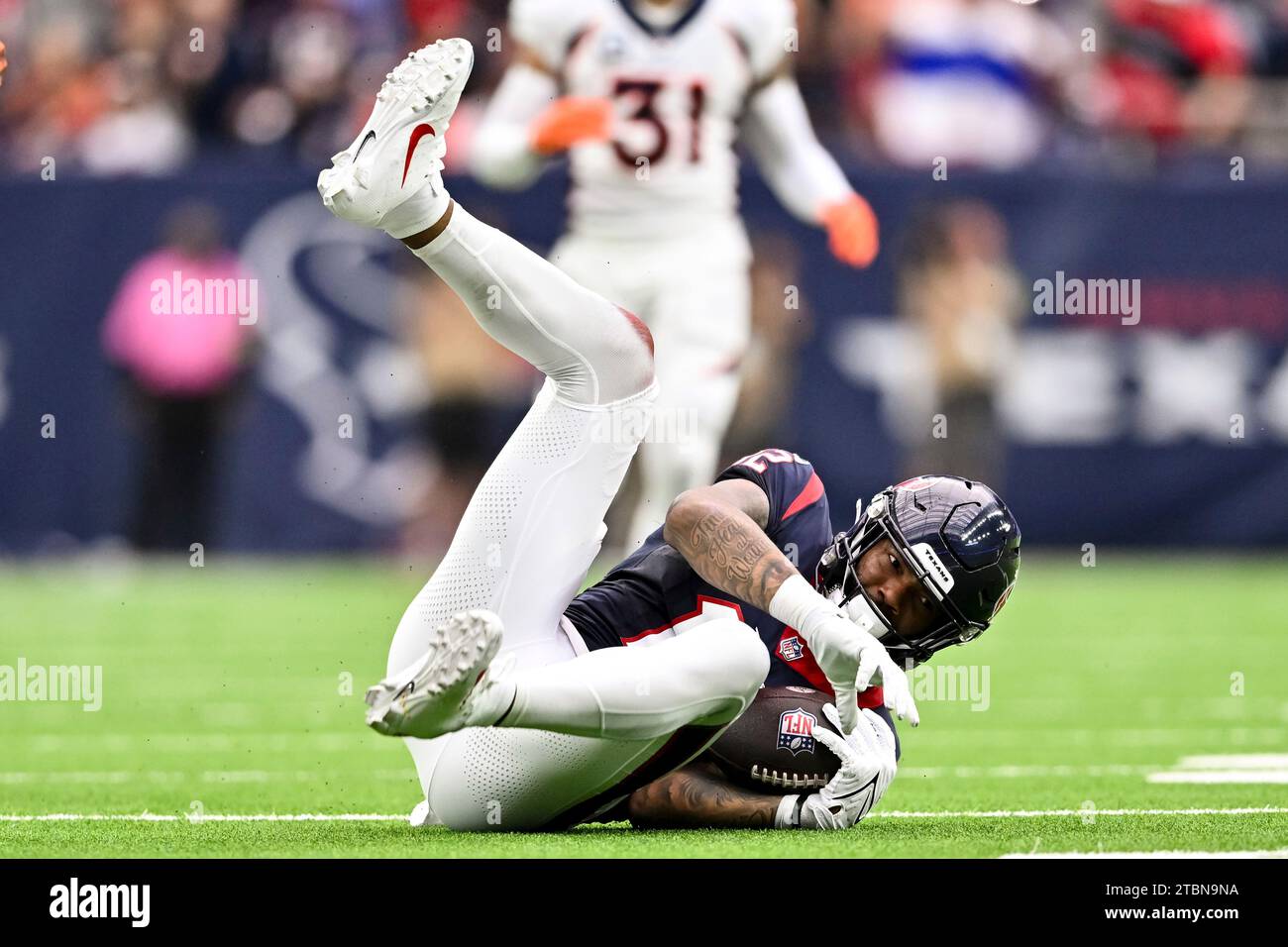 Houston Texans wide receiver Nico Collins (12) in action against Denver ...