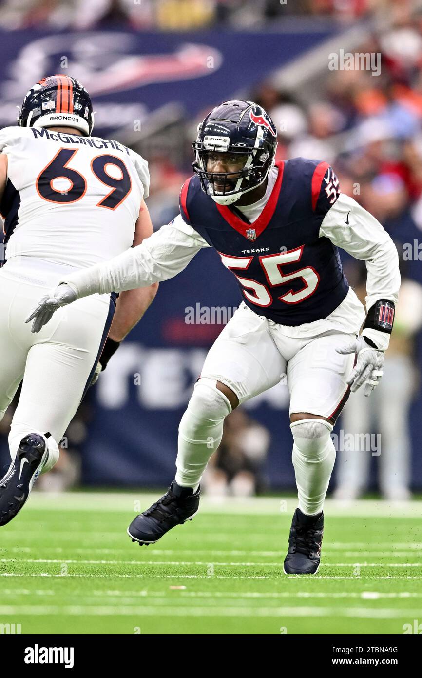 Houston Texans defensive end Jerry Hughes (55) in action an NFL ...