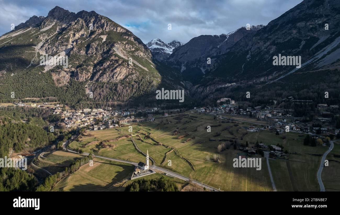 Top view bormio in hi-res stock photography and images - Alamy
