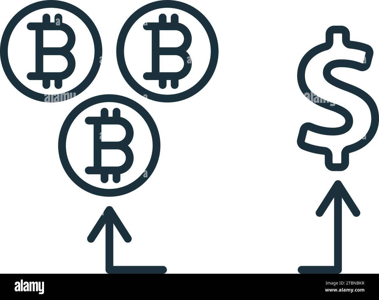 Ico icon. Monochrome simple sign from blockchain collection. Ico icon ...