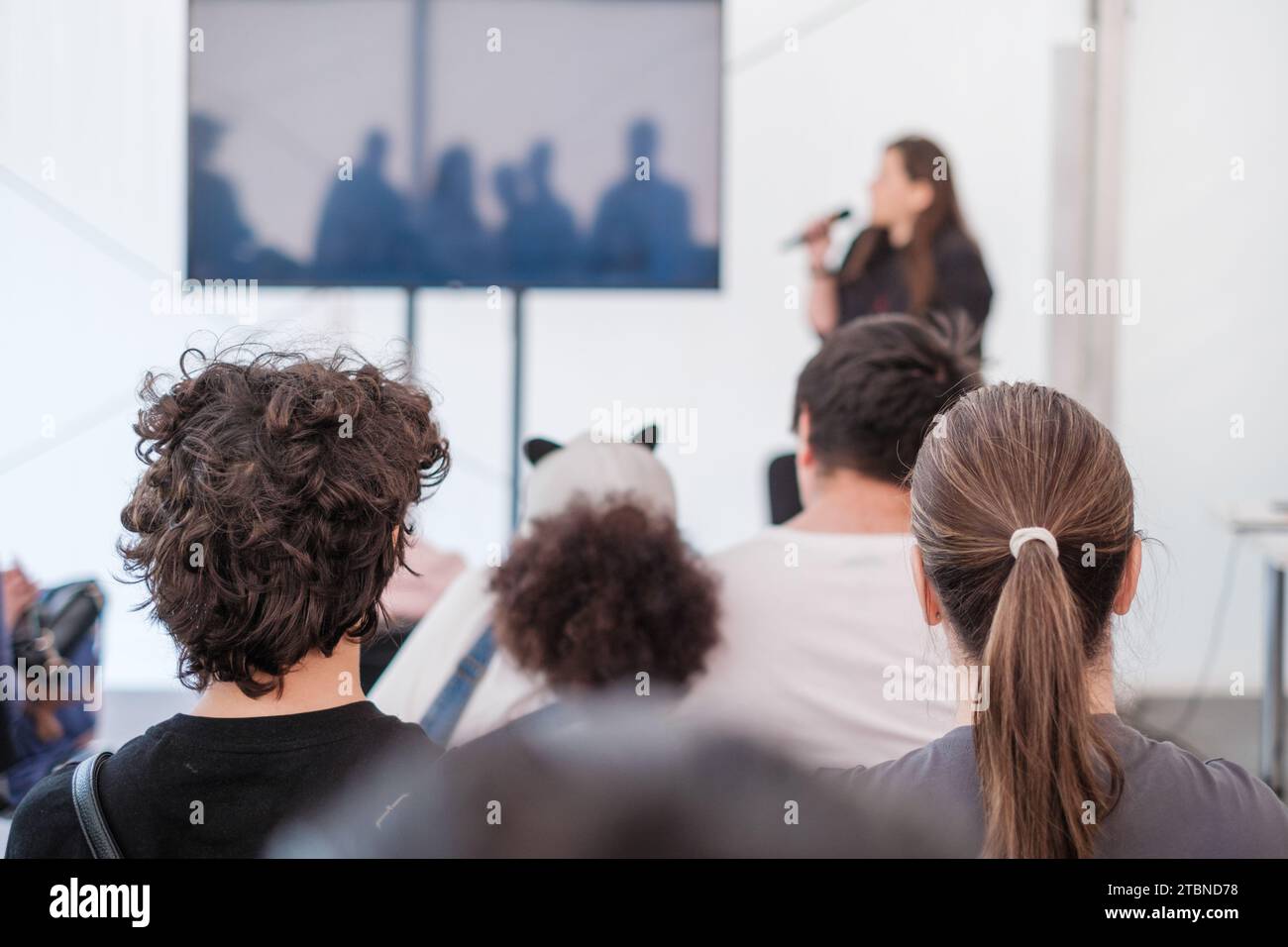 Panel speaker group hi-res stock photography and images - Alamy