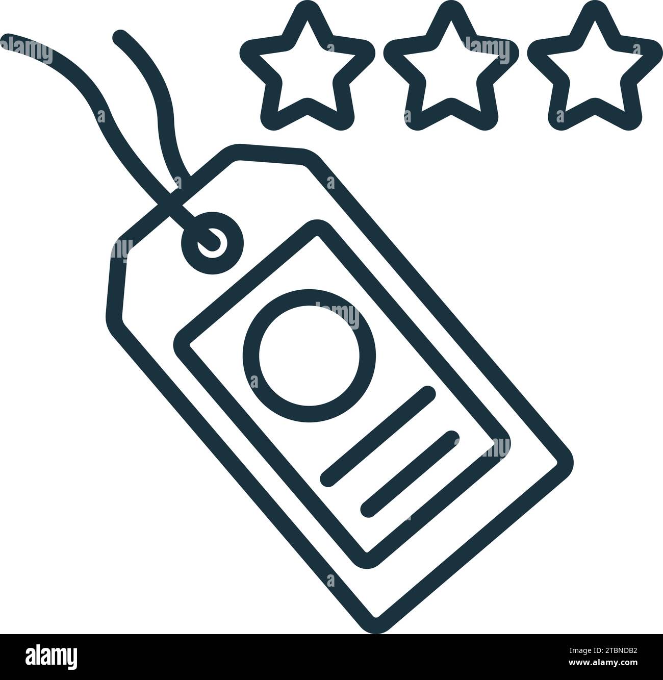 Brand reputation icon. Monochrome simple sign from business concept ...