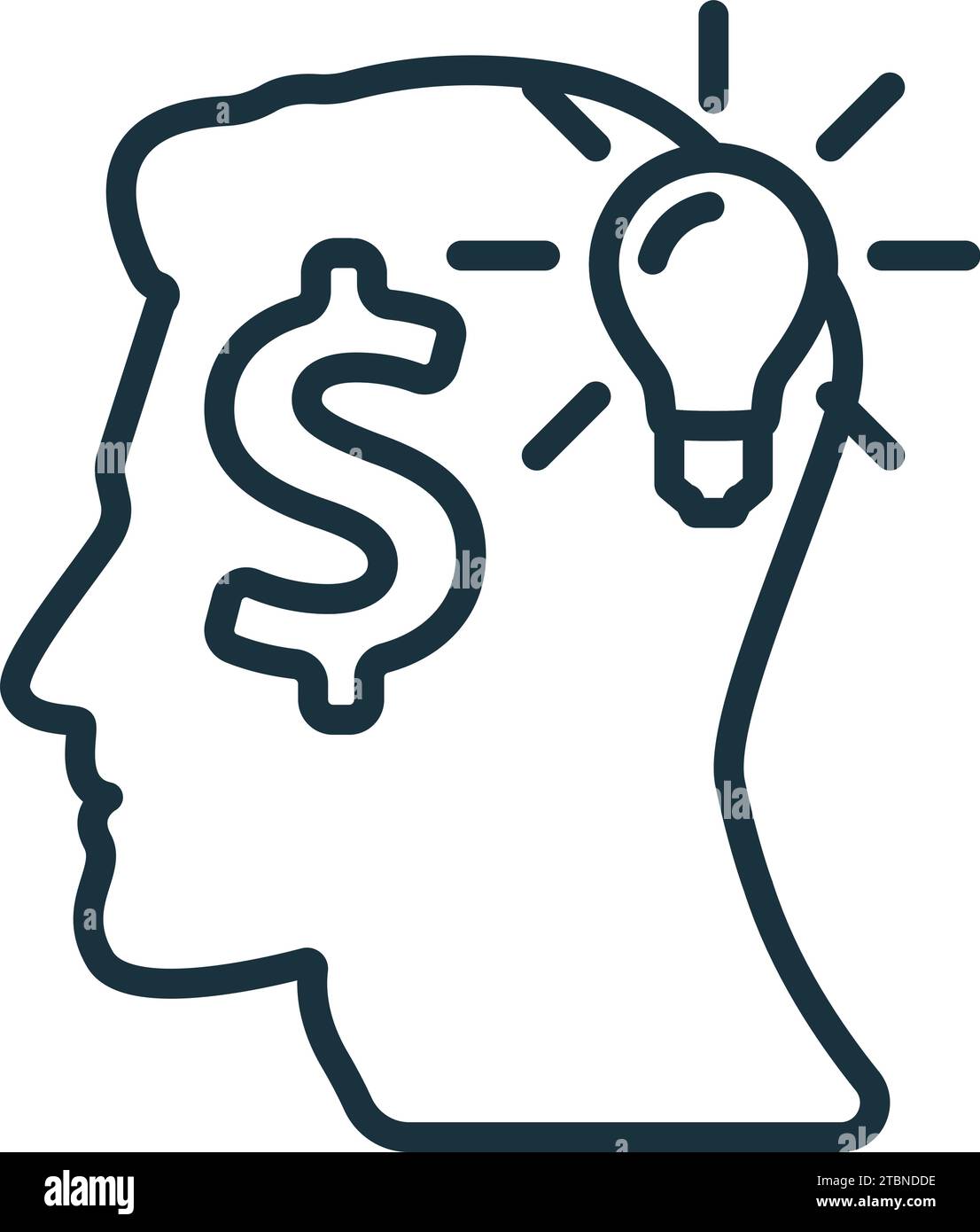 Mindset icon Stock Vector Images - Alamy