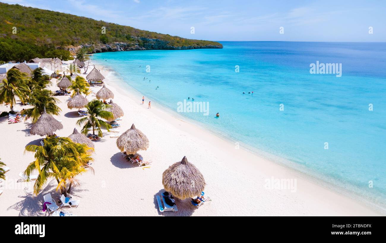 Cas Abao Beach Playa Cas Abao Curacao Caribbean island of Curacao, Playa Cas Abao with beach ...