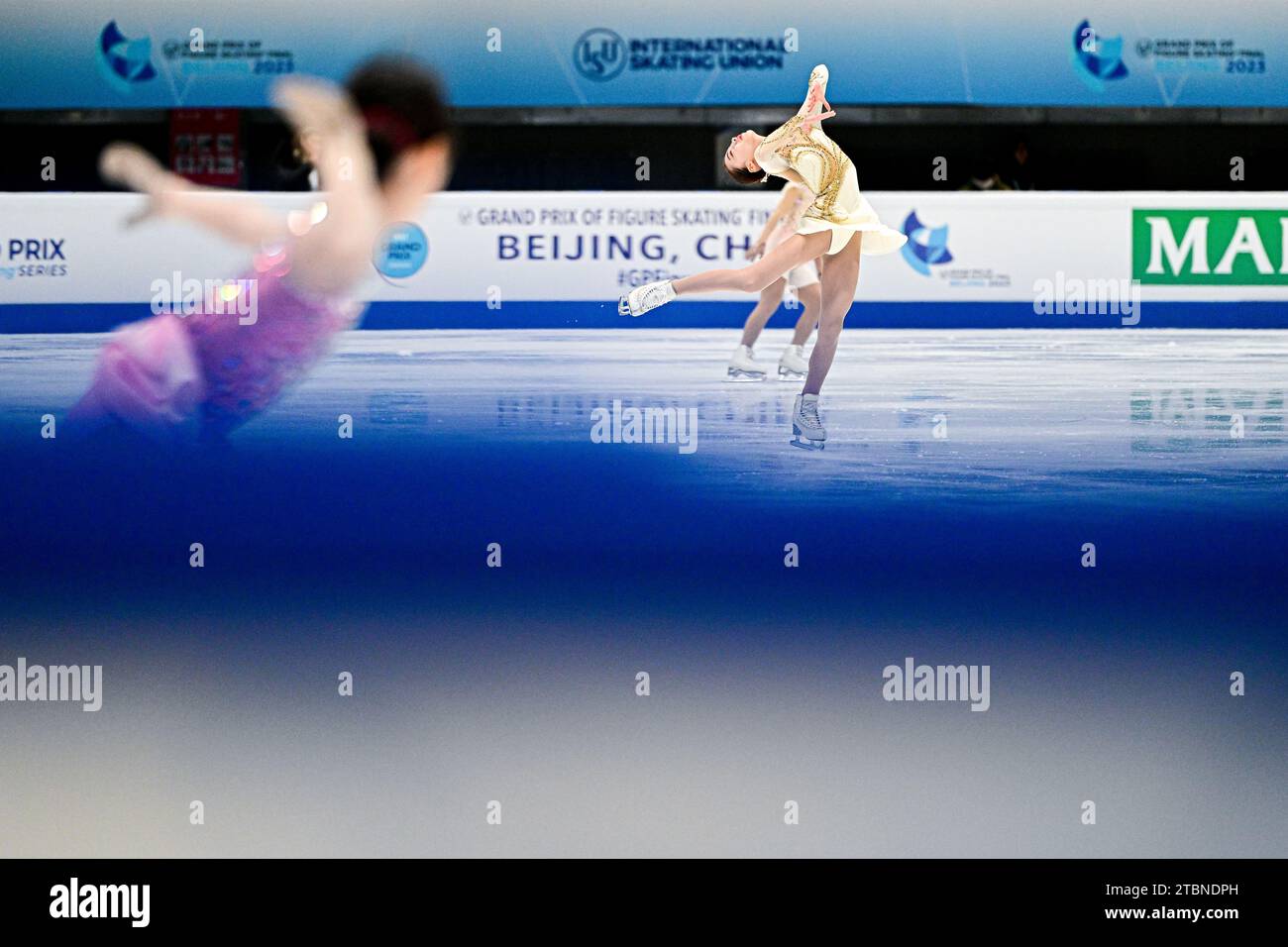 Rena UEZONO (JPN), during Junior Women Practice, at the ISU Grand Prix of Figure Skating Final ...