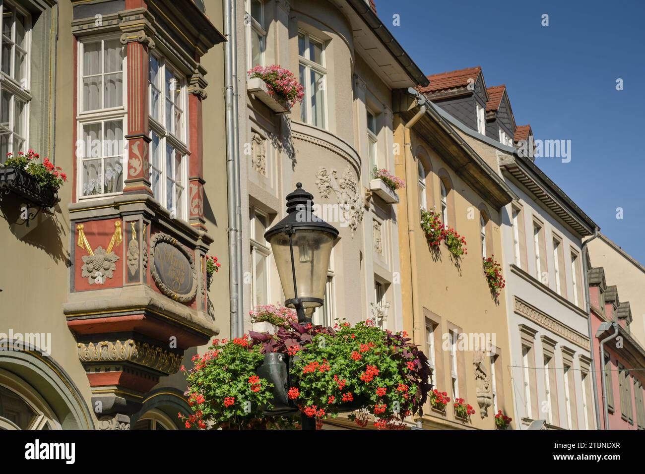 Altbauten, Herrenstraße, Altstadt, Naumburg, Sachsen-Anhalt ...