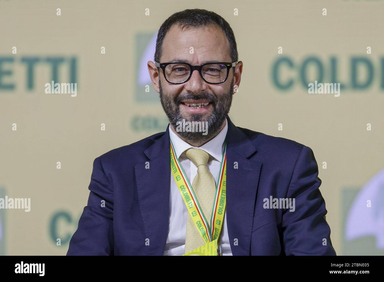 Napoli, Italy. 07th Dec, 2023. Stefano Patuanelli Republican senator ...