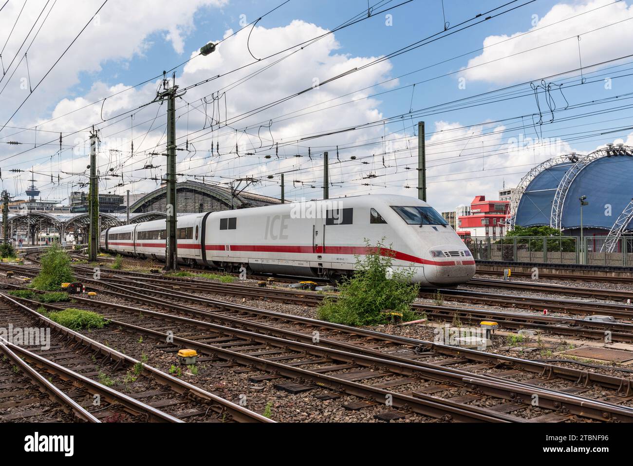Cologne (Köln), Germany - June 11, 2022: Back view of the Cologne ...