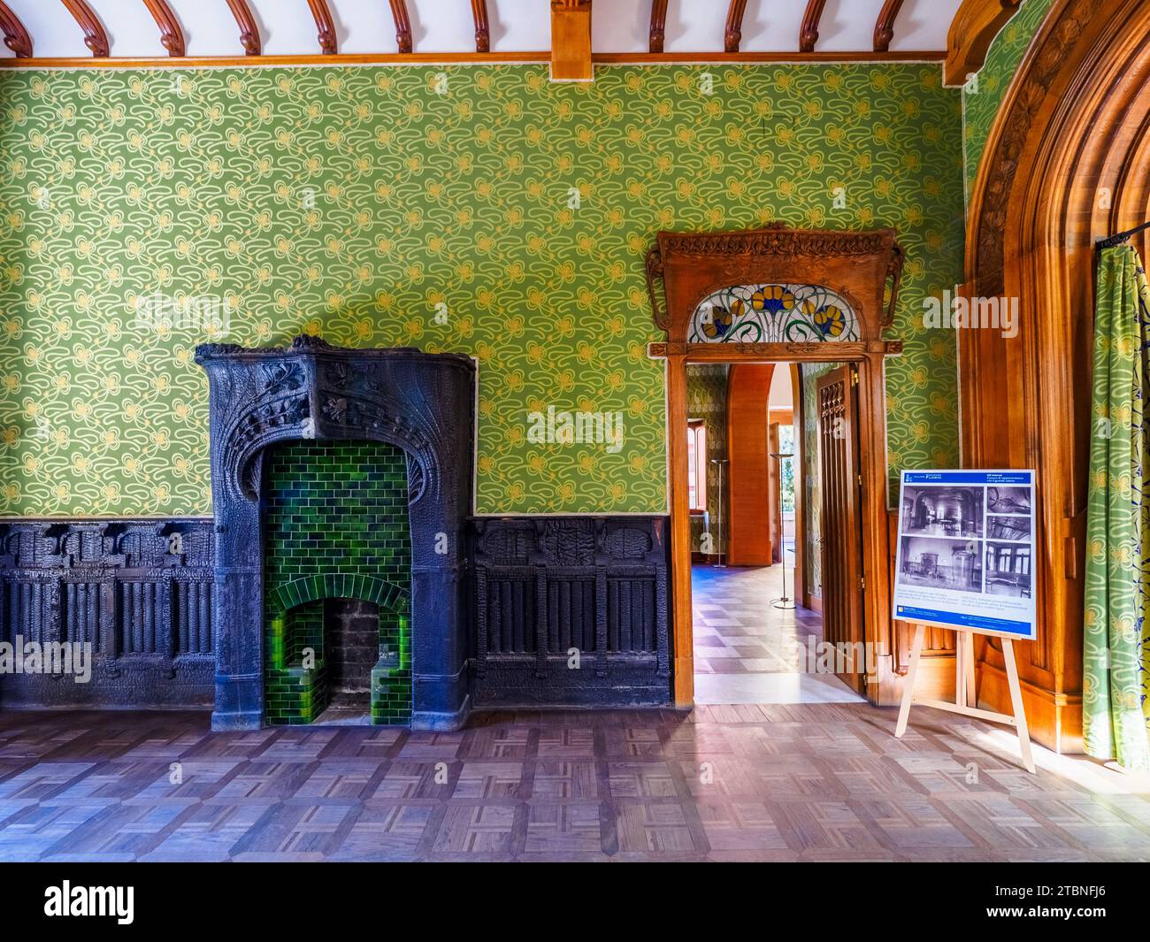 Villino Florio all'Olivuzza is a monumental historical building ...