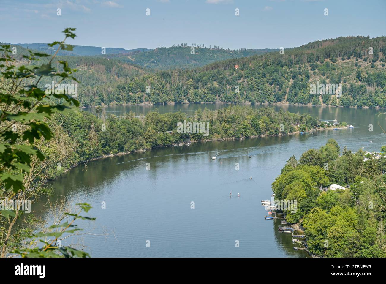 Hohenwarte-Stausee, Thüringen, Deutschland Stock Photo - Alamy