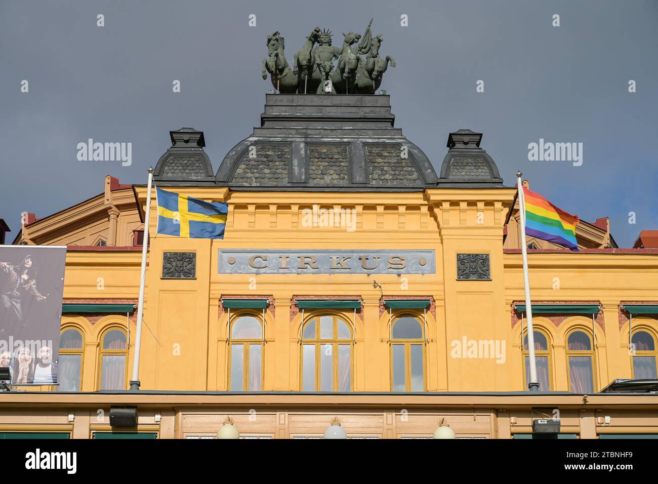 Konzerthalle Cirkus, Djurgarden, Stockholm, Schweden Stock Photo - Alamy