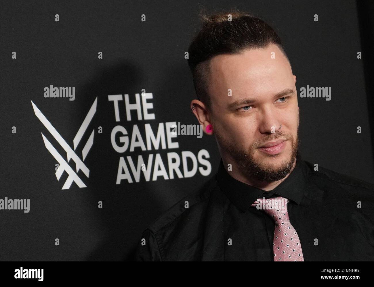 Los Angeles, USA. 07th Dec, 2022. Kyle Rowley arrives at The Game ...