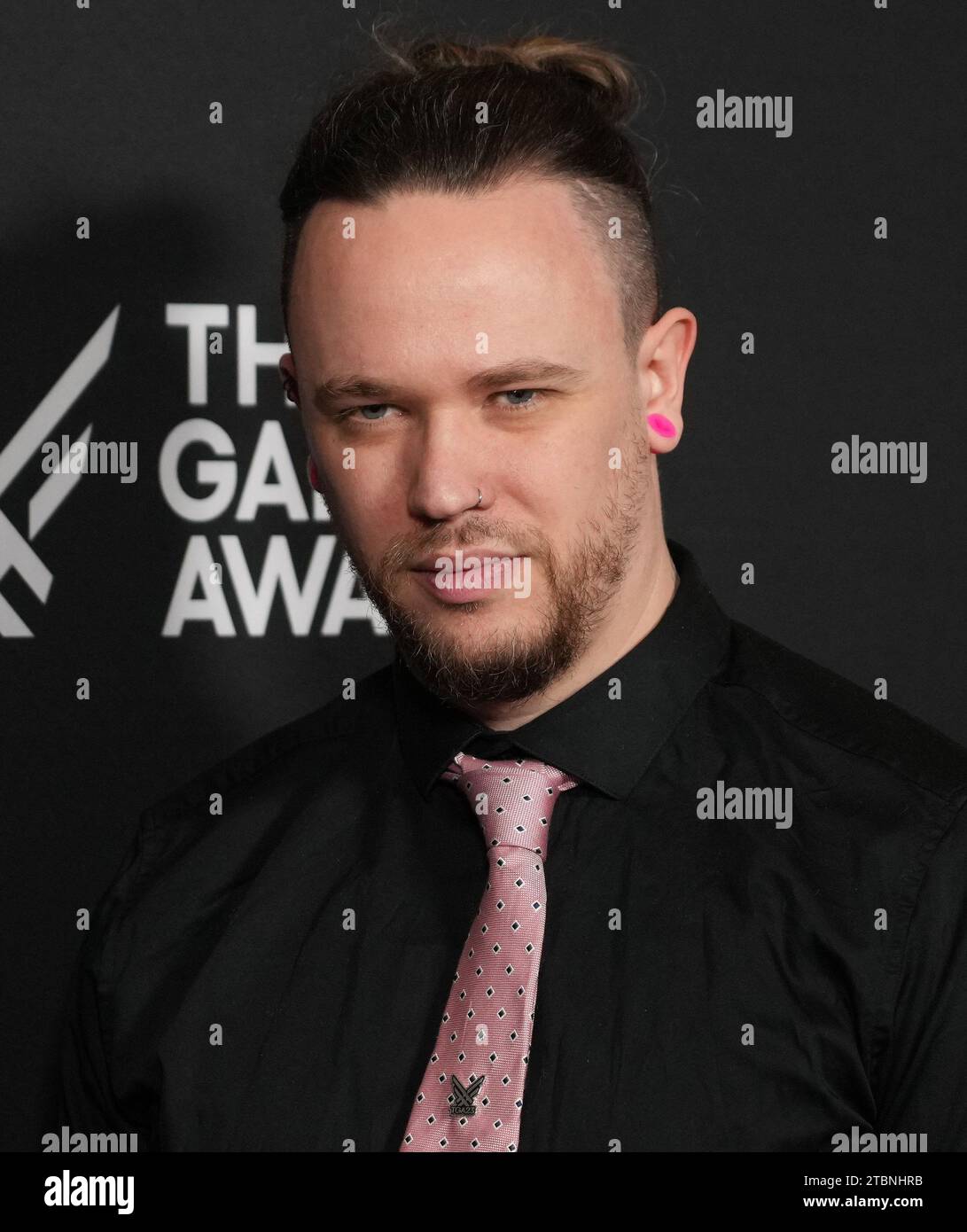 Los Angeles, USA. 07th Dec, 2022. Kyle Rowley arrives at The Game ...