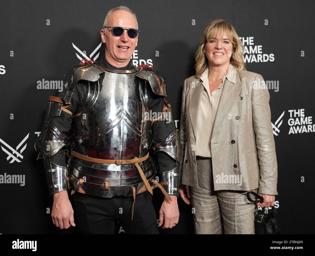Los Angeles, USA. 07th Dec, 2022. (L-R) Swen Vincke and Valerie ... Los Angeles, USA. 07th Dec, 2022. (L-R) Swen Vincke and Valerie ...