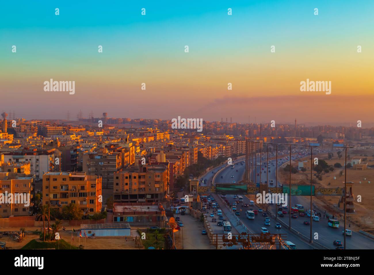 Great pyramid of giza aerial hi-res stock photography and images - Alamy