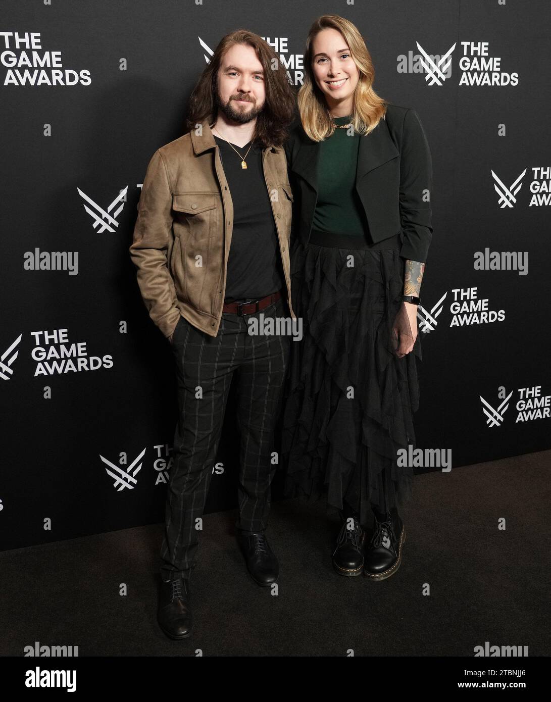 Los Angeles, USA. 07th Dec, 2022. (L-R) Jack SepticEye and Gab Smolders ...