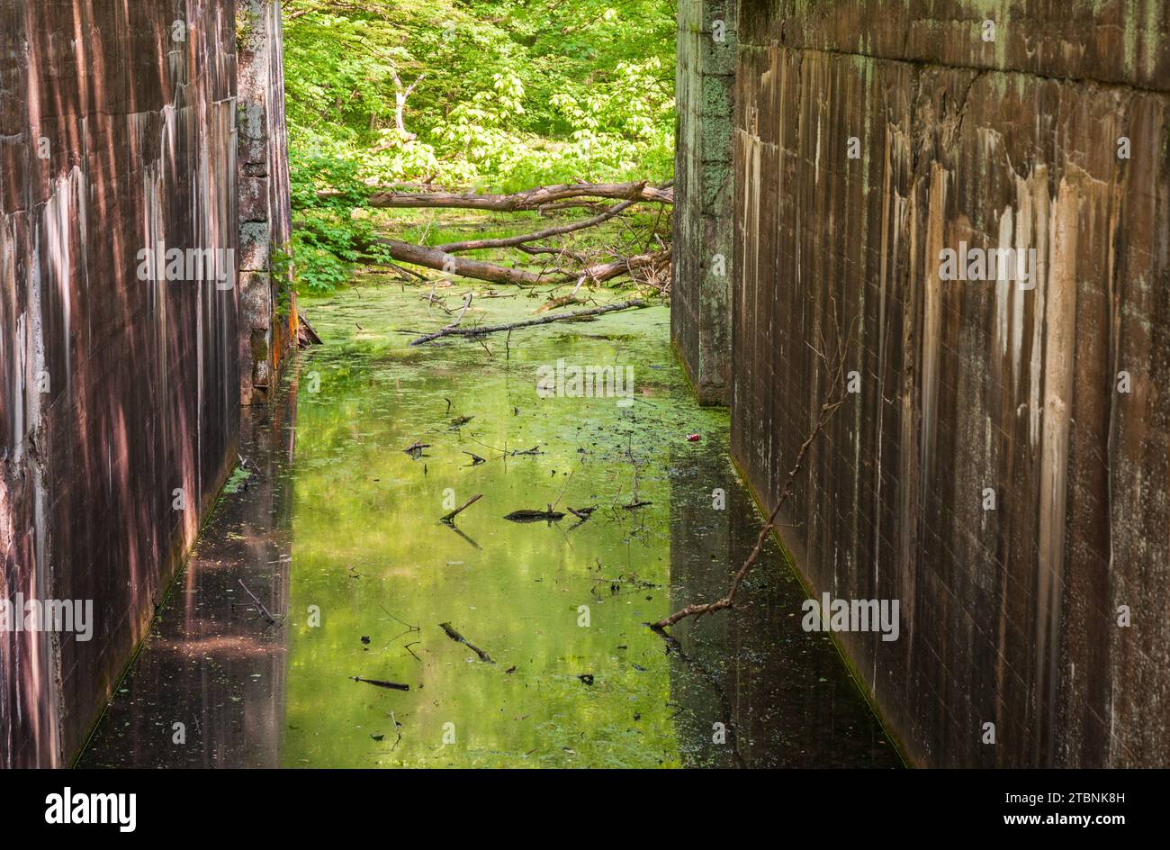 Viaduct and Lock at Cuyahoga Valley National Park, Ohio Stock Photo - Alamy