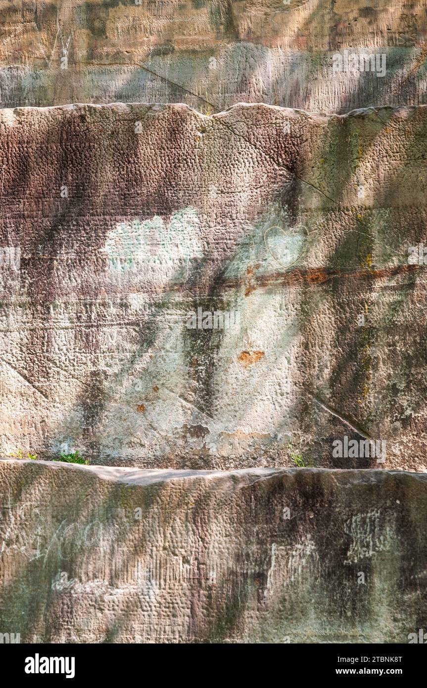 Deep Lock Quarry at Cuyahoga Valley National Park in Ohio, USA Stock ...