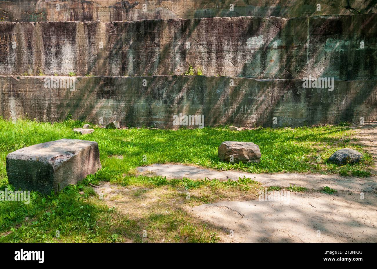 Deep Lock Quarry at Cuyahoga Valley National Park in Ohio, USA Stock ...