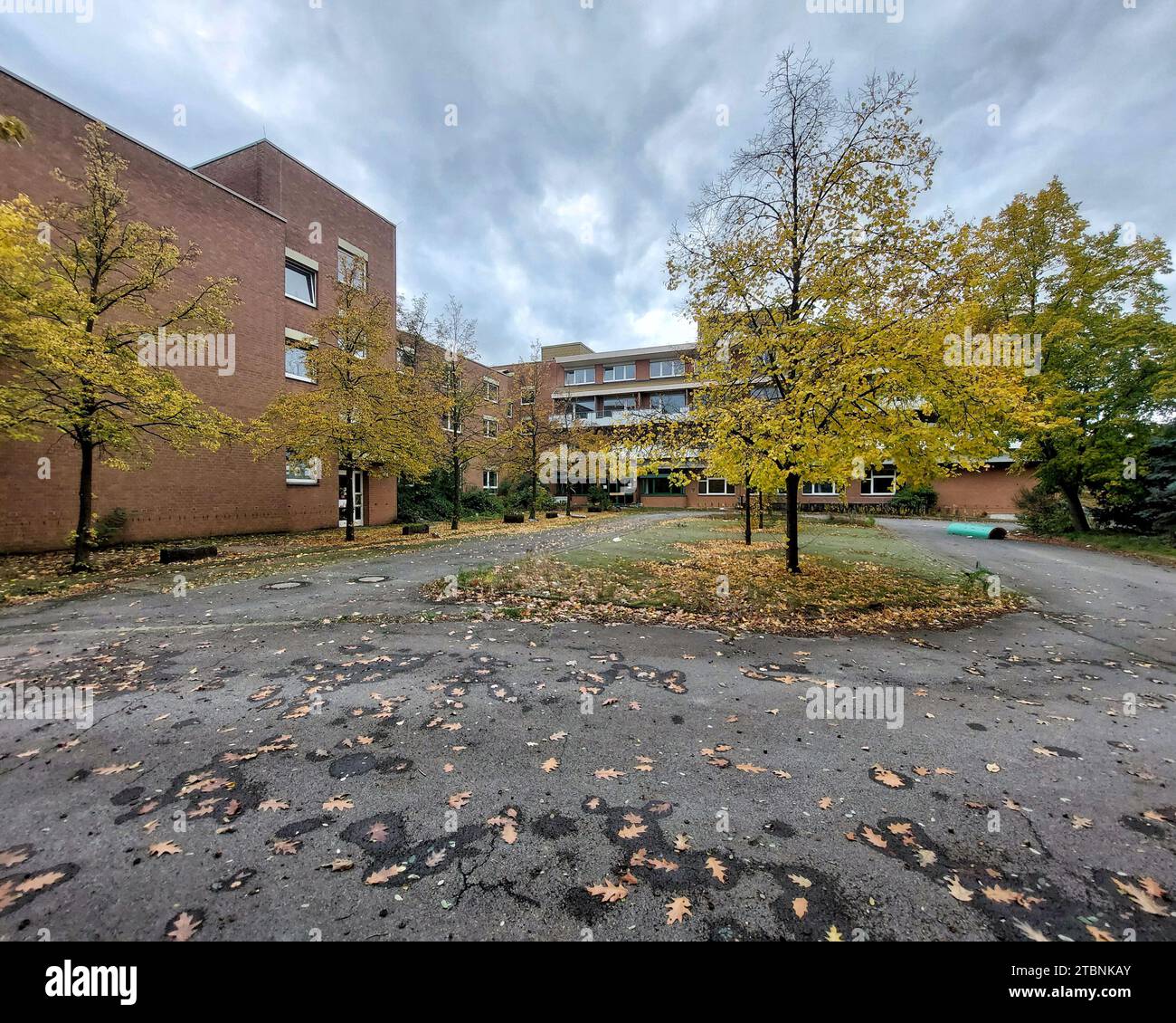 Modern but abandoned nursing home in Germany Stock Photo - Alamy